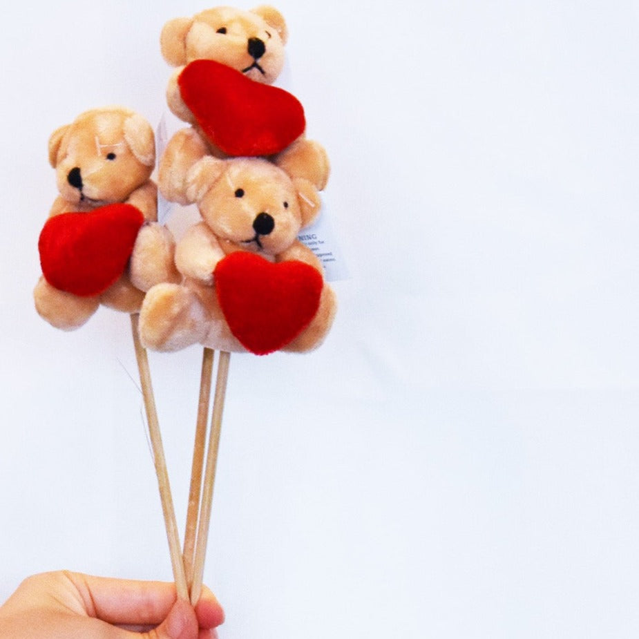Valentine's Love Teddy for Flowers | Melissa's Florist & Gifts - Same ...