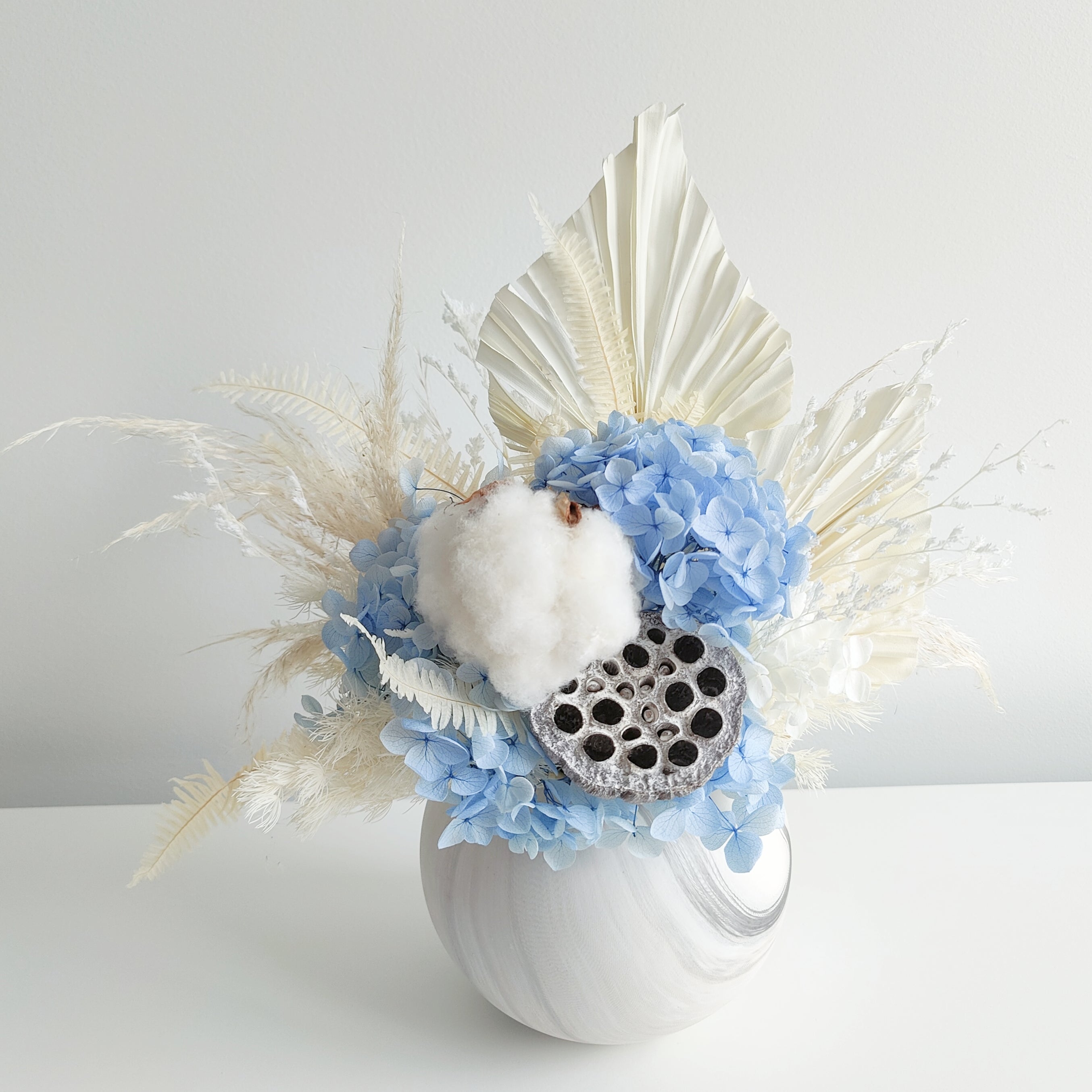 Dreamy Balance Dried Flower Centrepiece | Melissa's Florist & Gifts ...